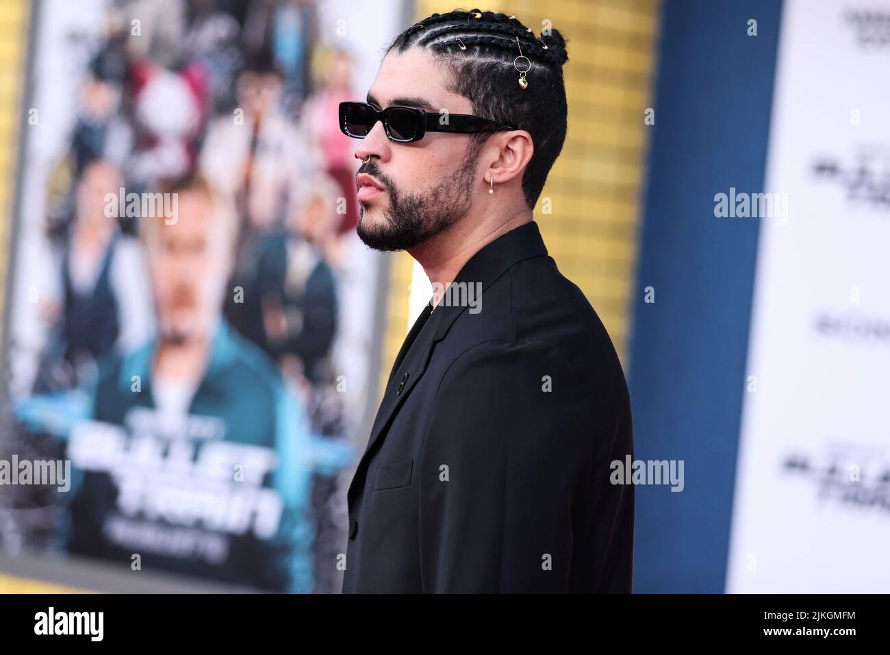 WESTWOOD, LOS ANGELES, CALIFORNIA, USA - AUGUST 01: Puerto Rican rapper ...