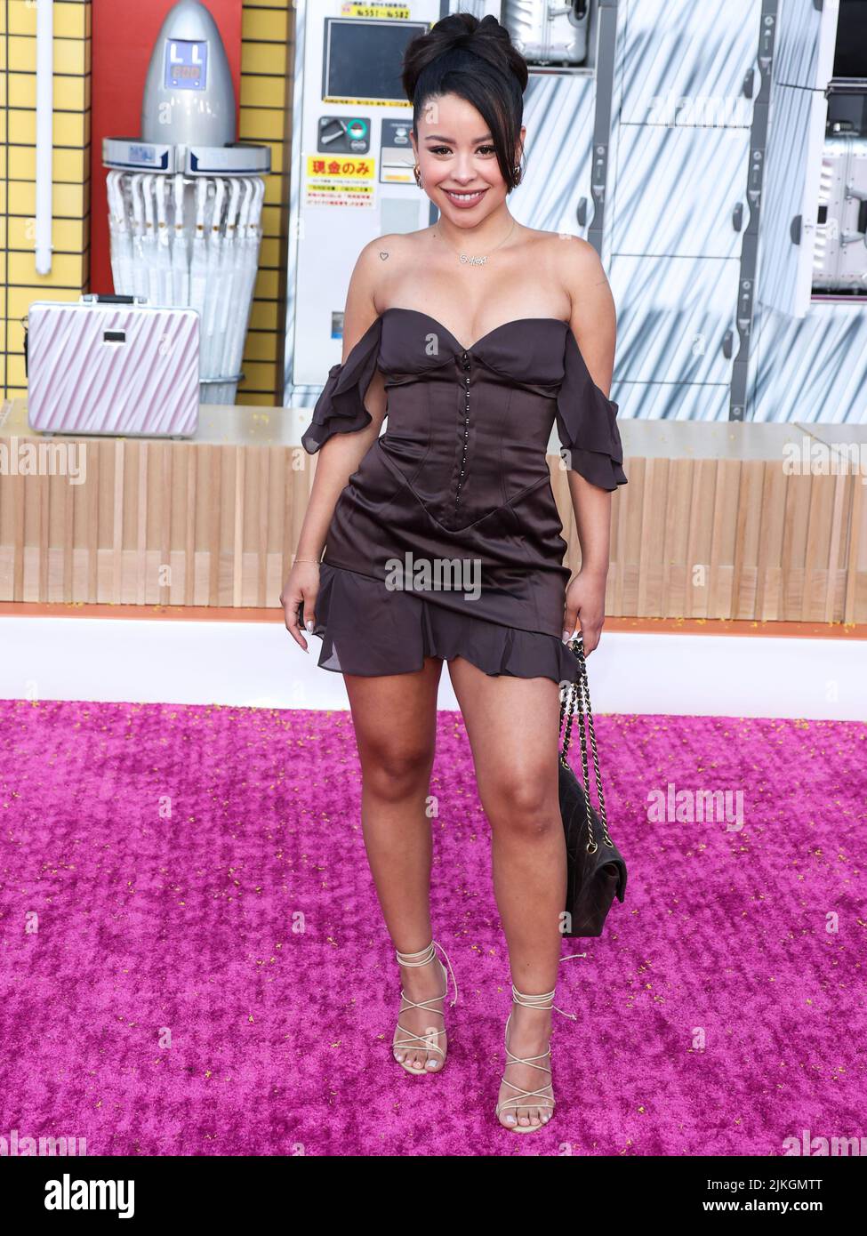 WESTWOOD, LOS ANGELES, CALIFORNIA, USA - AUGUST 01: Cierra Ramirez ...