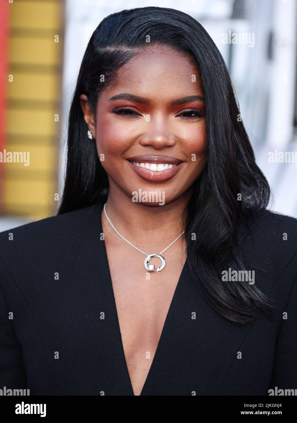 WESTWOOD, LOS ANGELES, CALIFORNIA, USA - AUGUST 01: Ryan Destiny ...