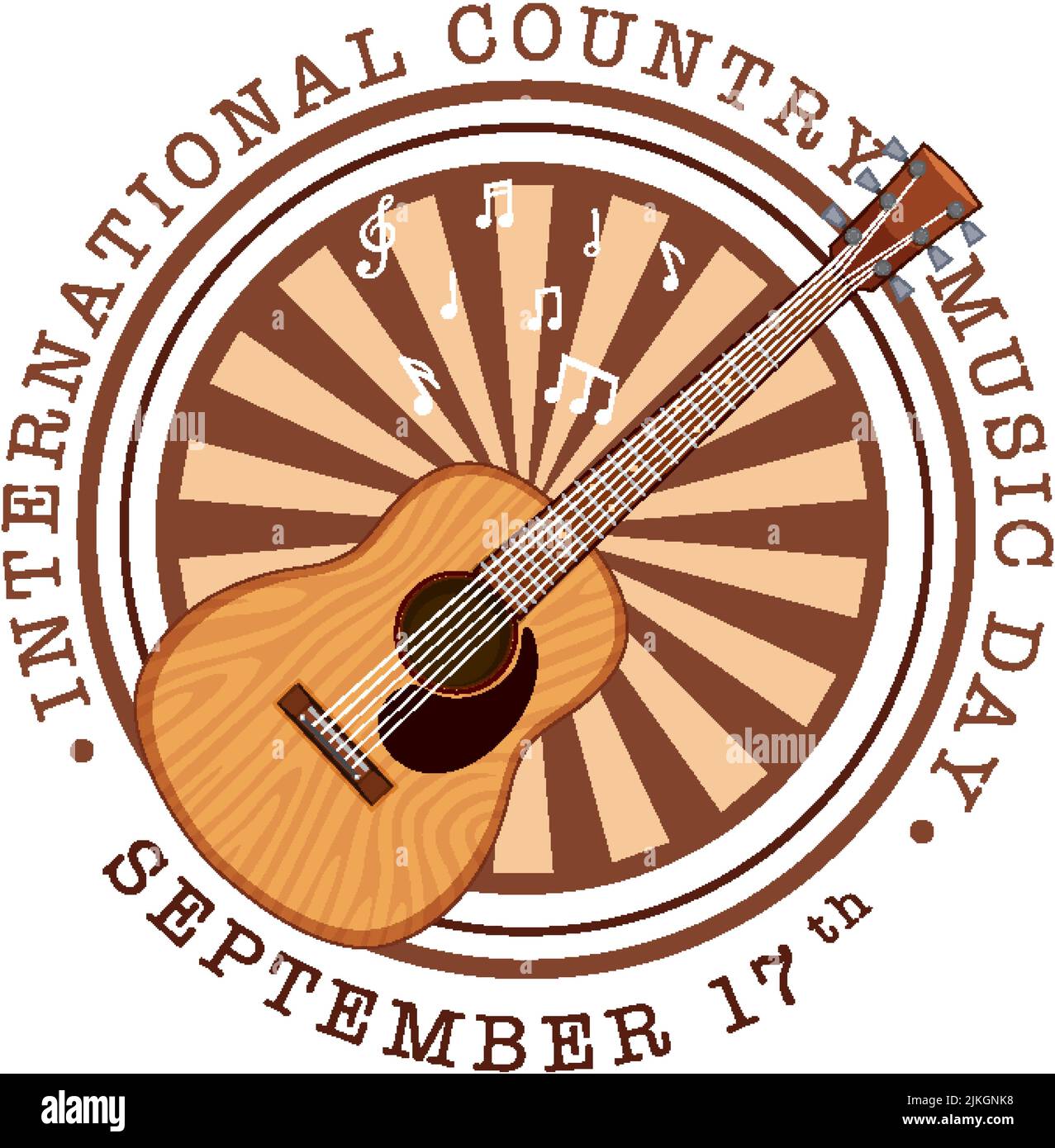 International Country Music Day illustration Stock Vector Image & Art ...
