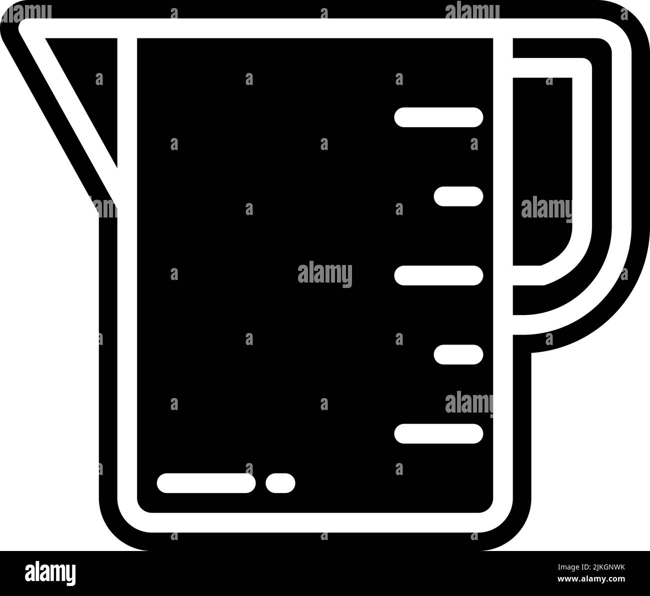cup icon black vector illustration Stock Vector Image & Art - Alamy