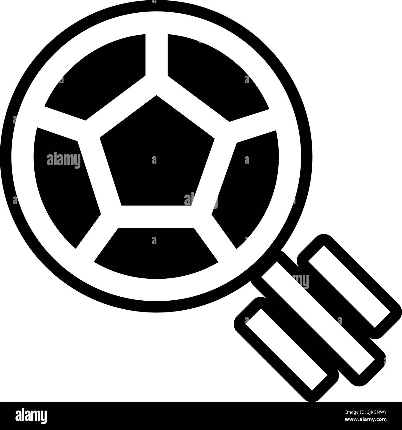 football icon black vector illustration Stock Vector Image & Art - Alamy
