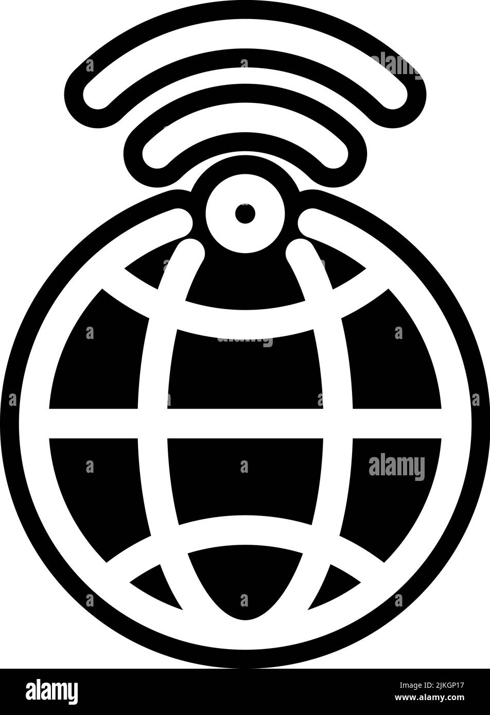 internet icon black vector illustration Stock Vector Image & Art - Alamy