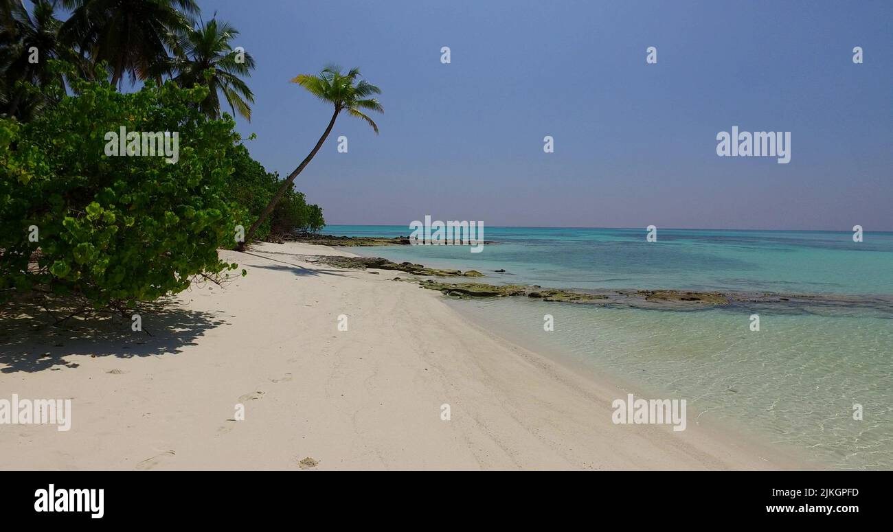 a beautiful view the below is the sea, then the beach and the forest ...