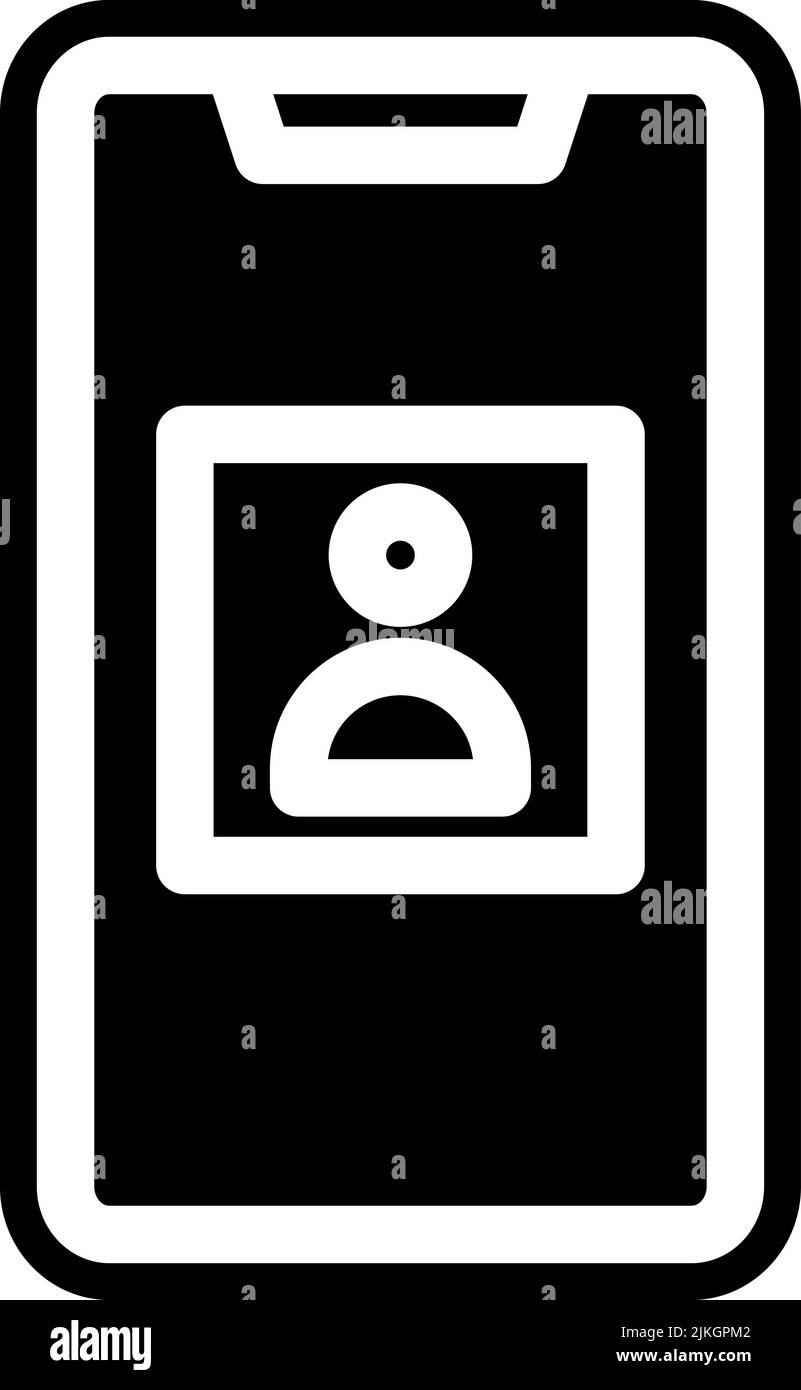 live streaming icon black vector illustration Stock Vector Image & Art ...
