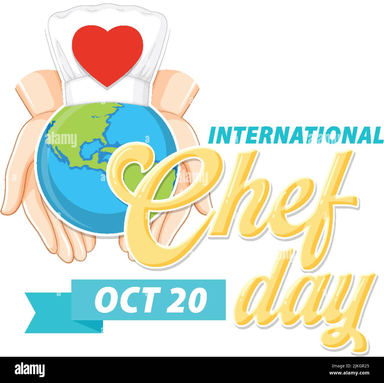 Interntional chef day banner template illustration Stock Vector Image ...