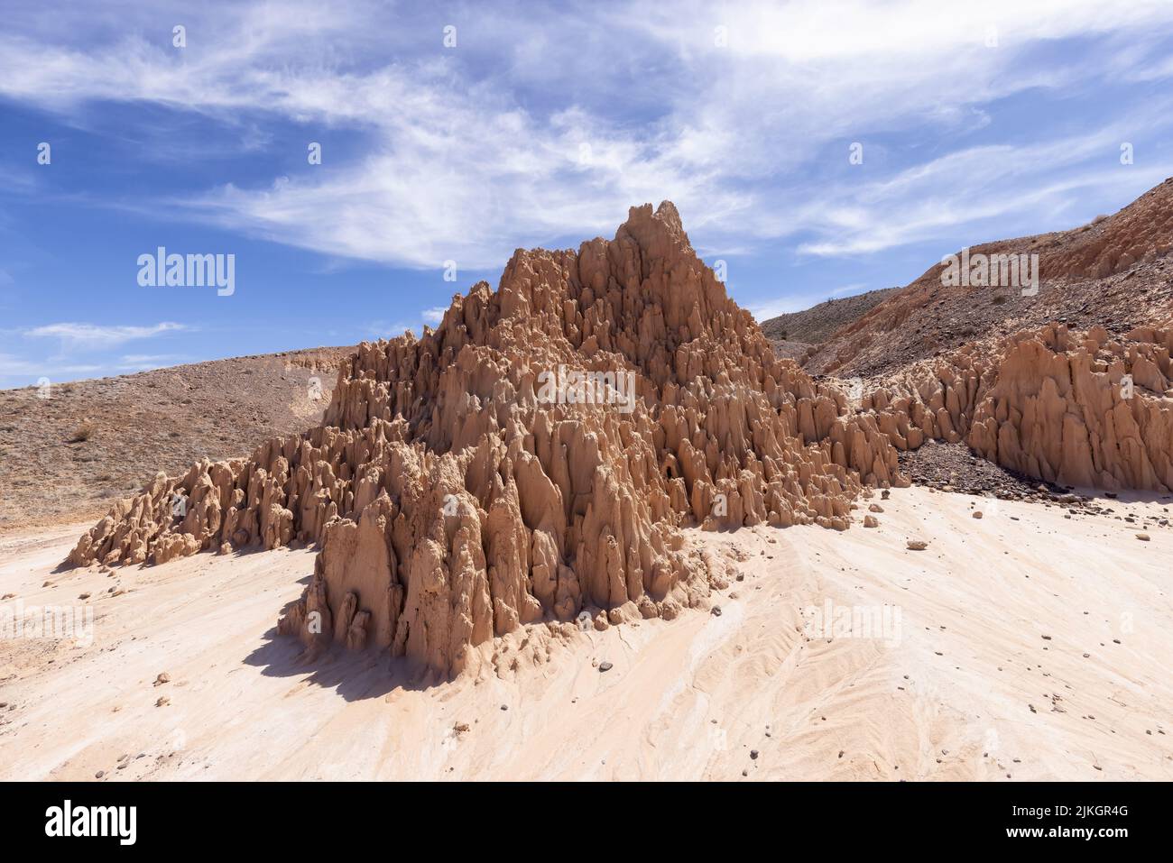 Rock Formation in the desert of American Nature Landscape Stock Photo ...