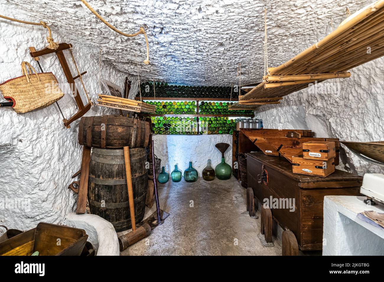 Cave house museum artenara hi-res stock photography and images - Alamy