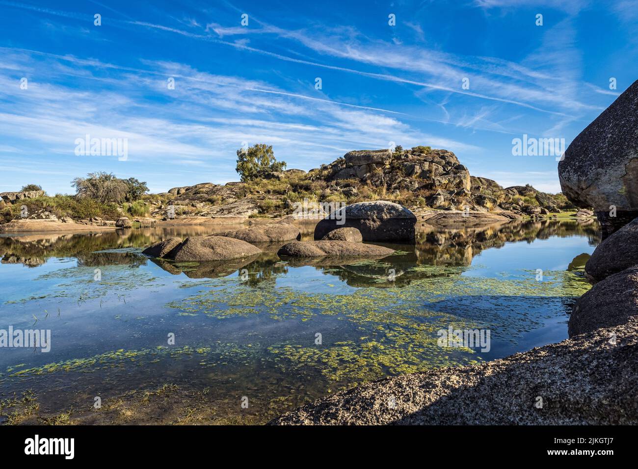 Monumento natural de los barruecos hi-res stock photography and images ...