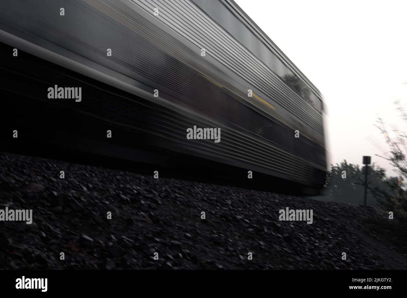 High angle shot train track hi-res stock photography and images - Alamy