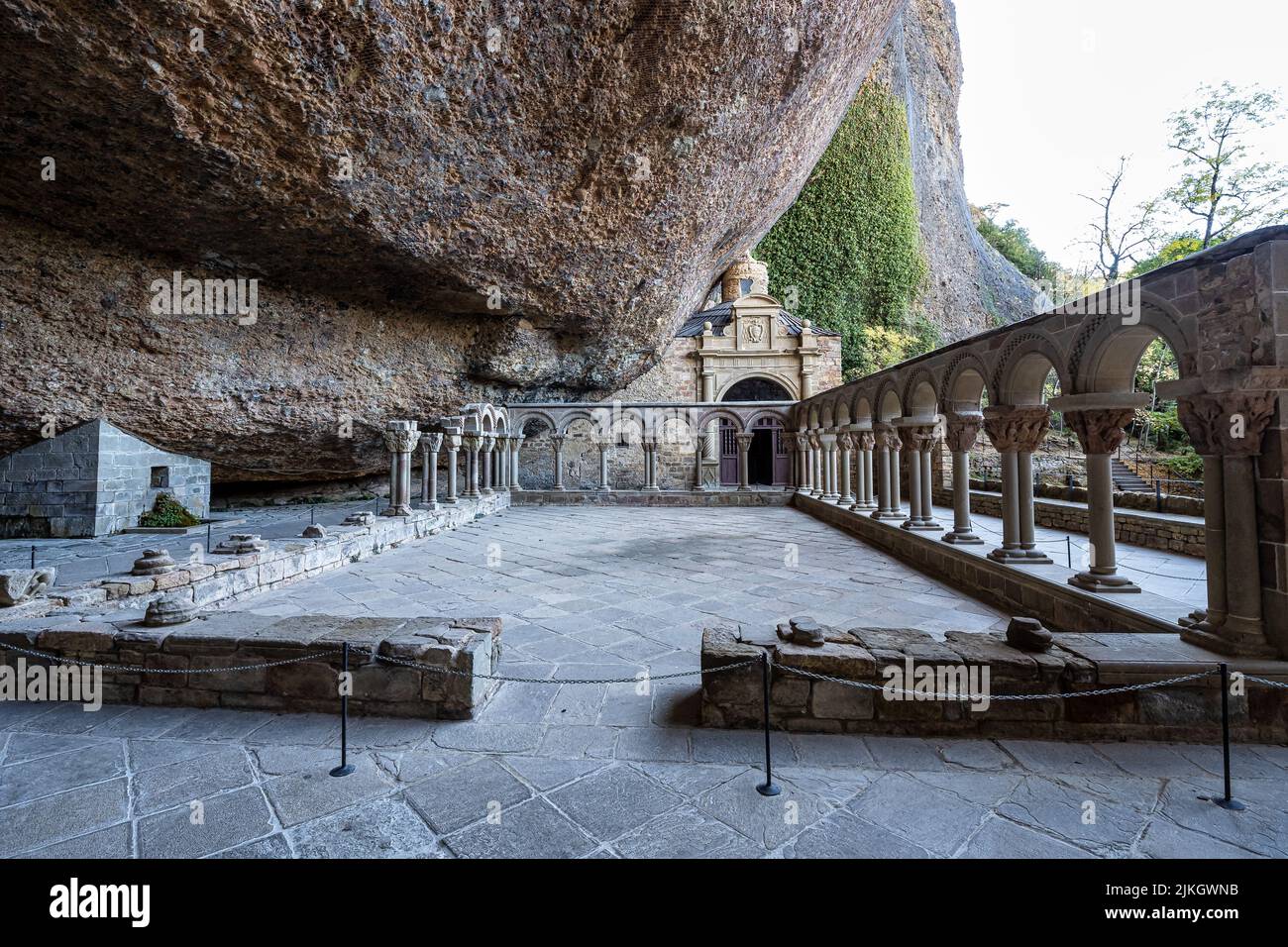 Monasterio de san juan de la pena hi-res stock photography and images ...