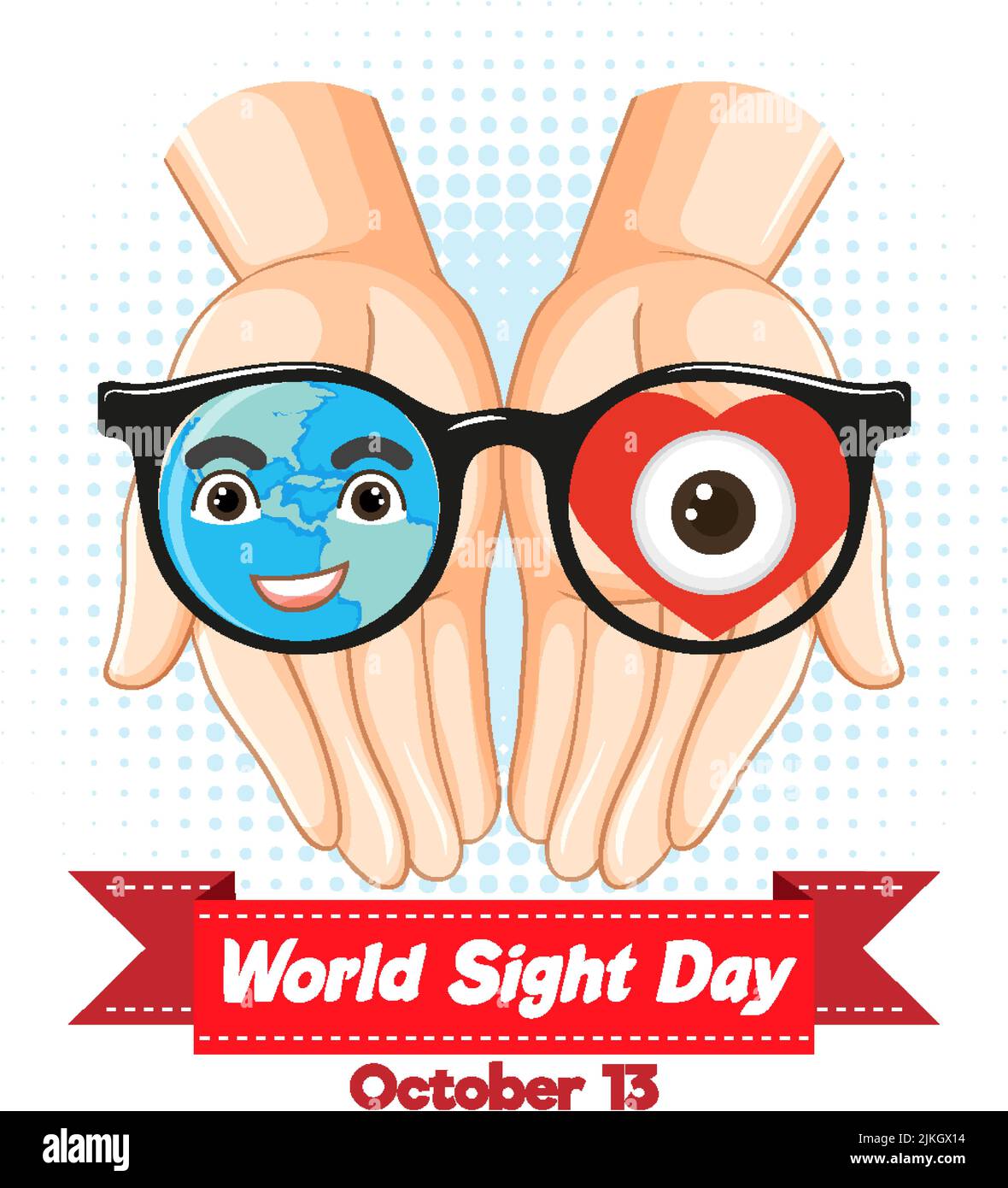 World sight day october Cut Out Stock Images & Pictures - Alamy