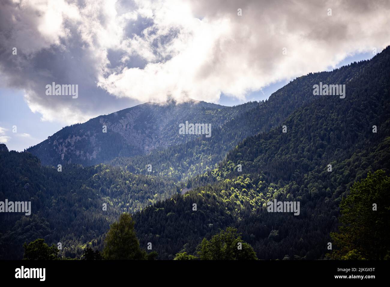 Layered hills in hi-res stock photography and images - Alamy