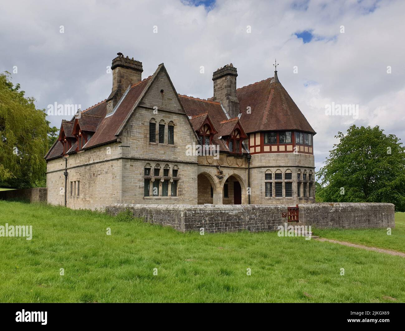 The famous Choristers' House in the Fountains Abbey Stock Photo - Alamy