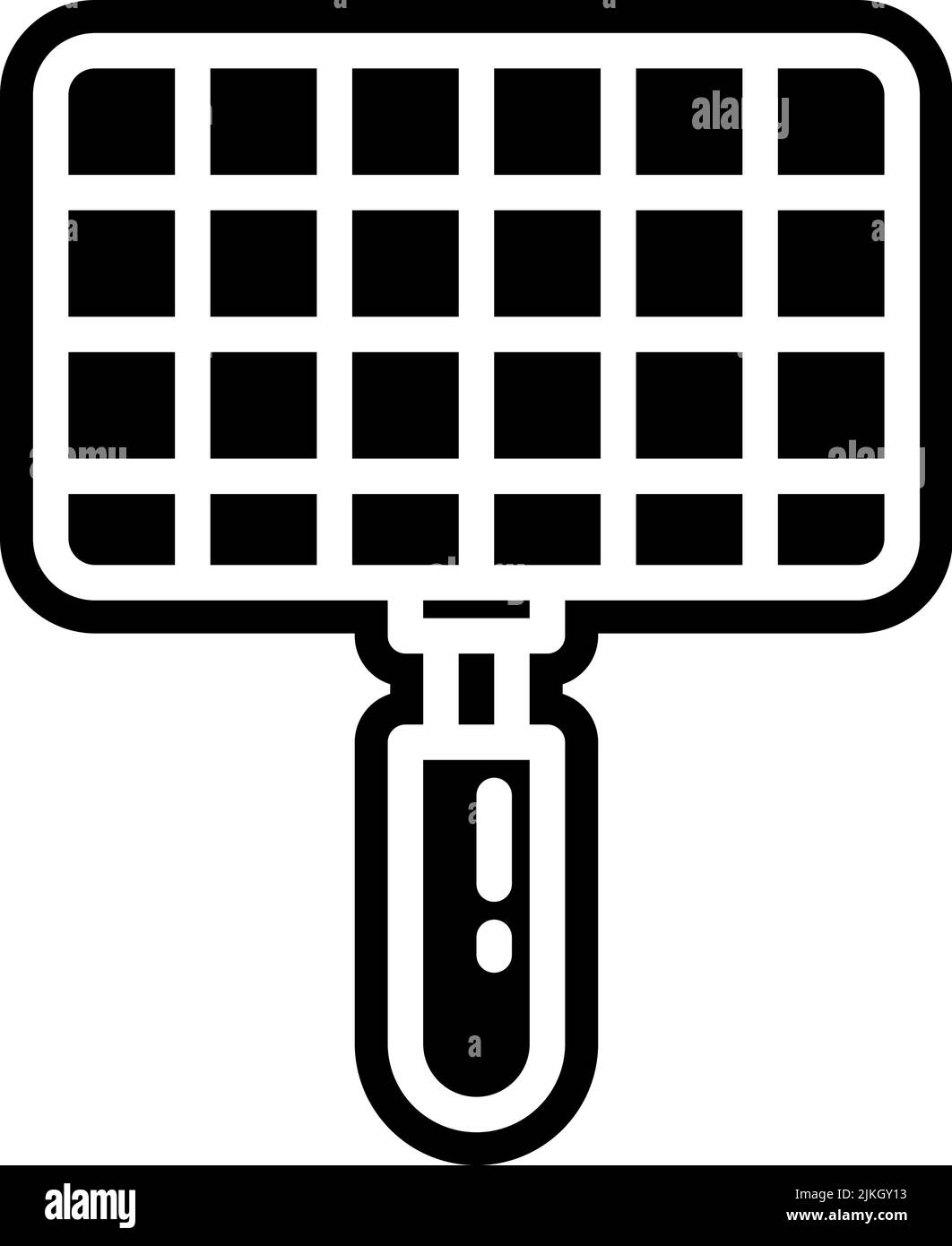 grill icon black vector illustration Stock Vector Image & Art - Alamy
