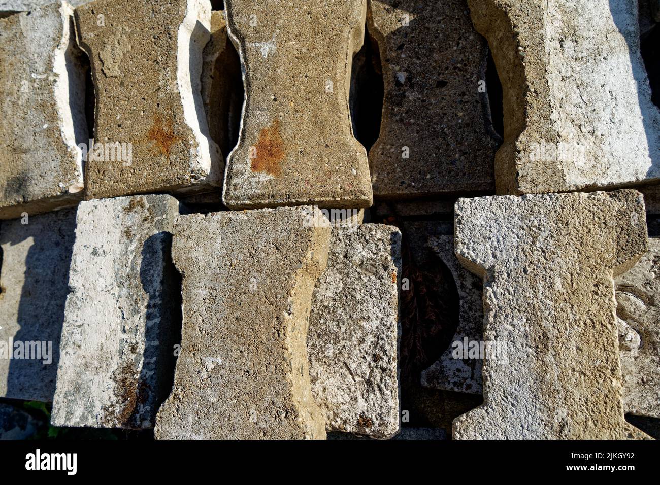 stone bricks laying on the ground side by side Stock Photo - Alamy