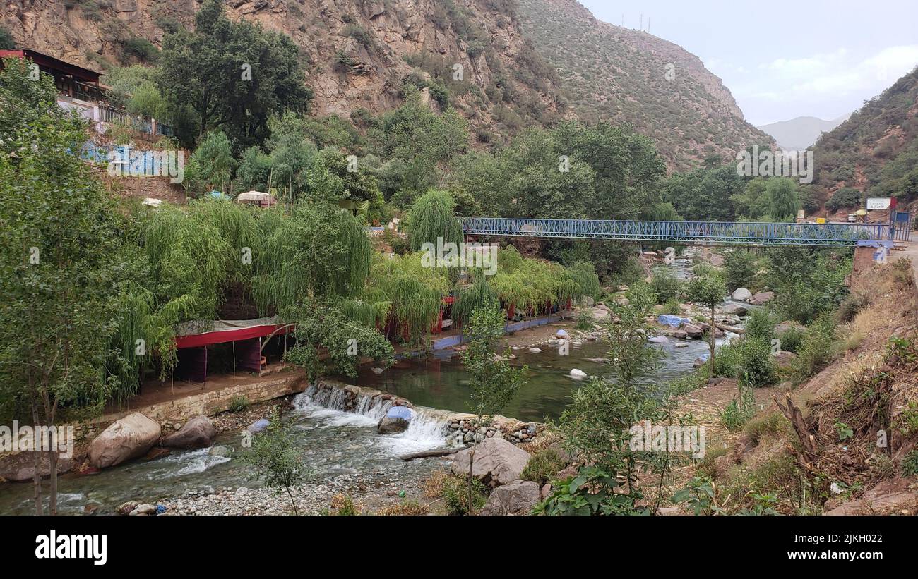 The Marrakesh River is a major waterway in southern Morocco. It is the ...