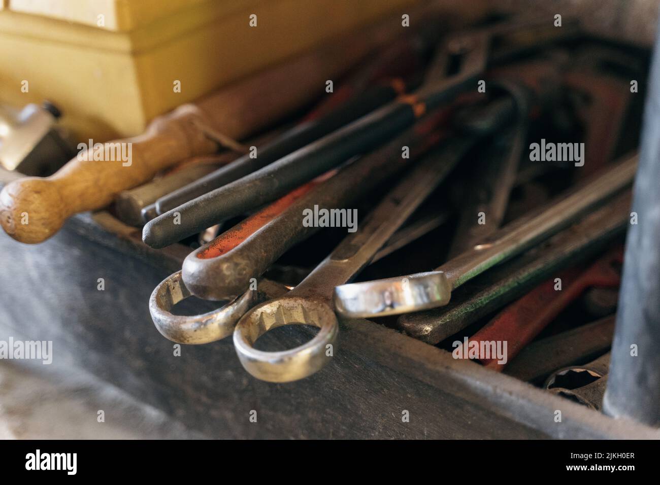 Old steel factory work hi-res stock photography and images - Alamy