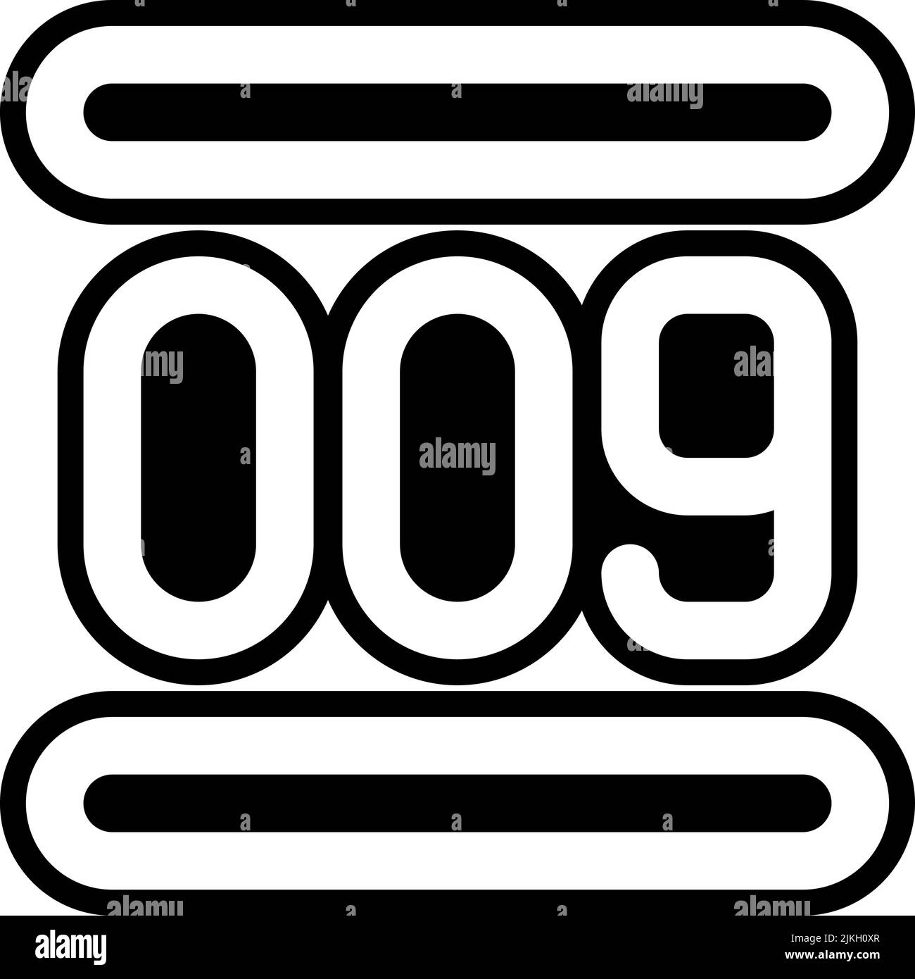 countdown icon black vector illustration Stock Vector Image & Art - Alamy