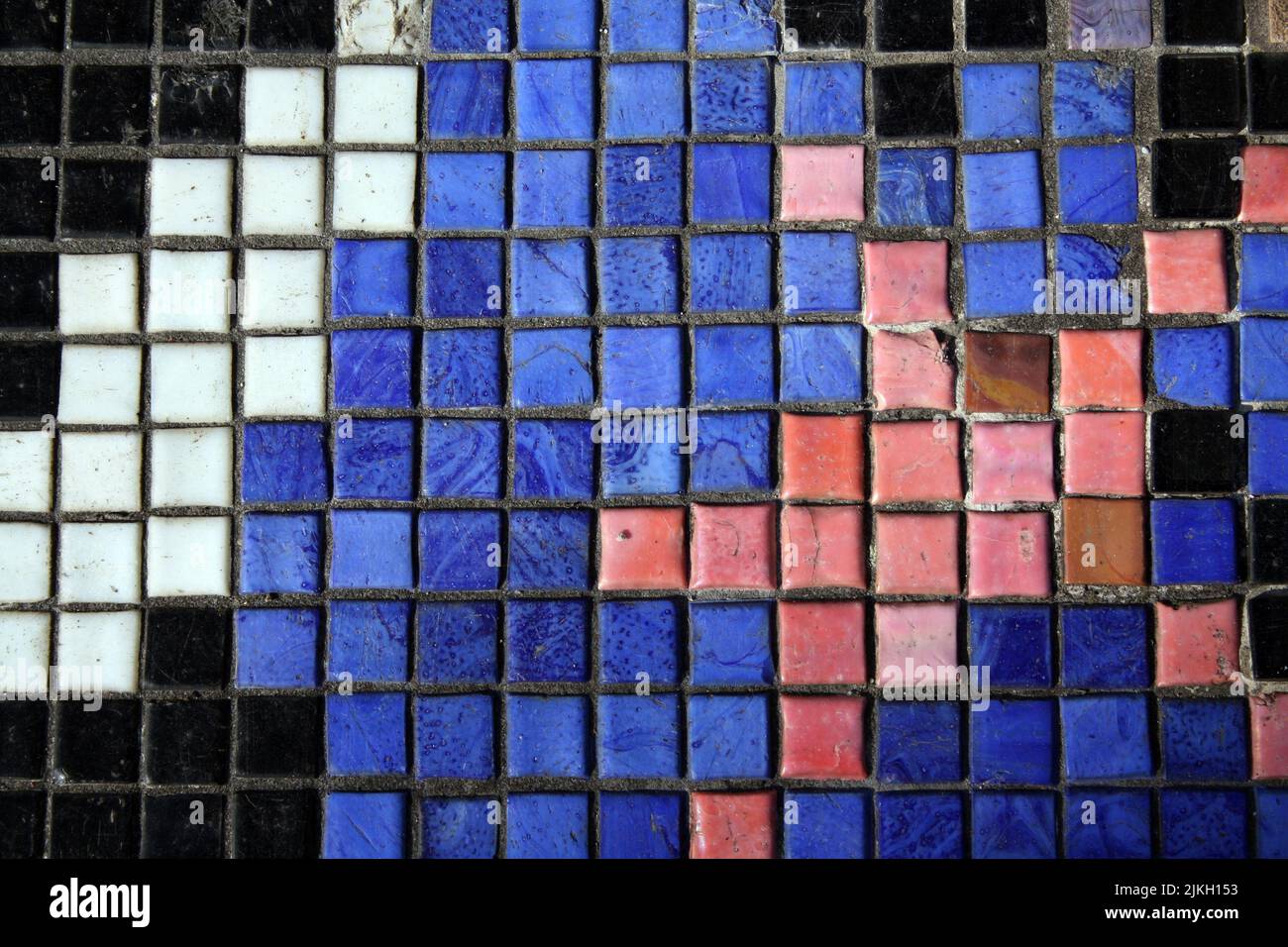 A decorative mosaic texture with squares - colorful decorative surface ... A decorative mosaic texture with squares - colorful decorative surface ...