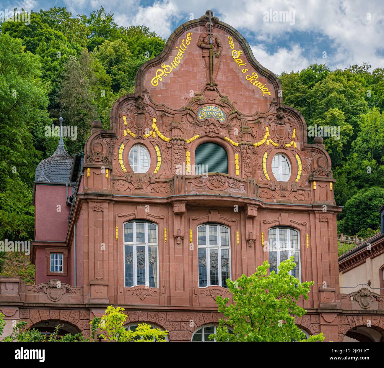 Old german house hi-res stock photography and images - Alamy