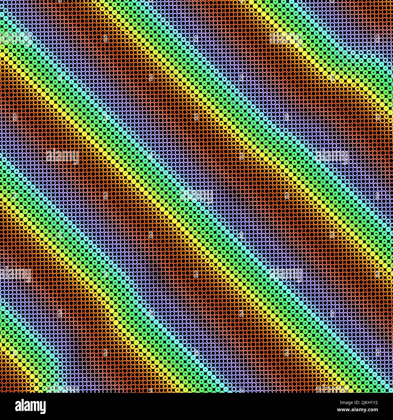 The abstract decorative rainbow-colored particles for a background ...