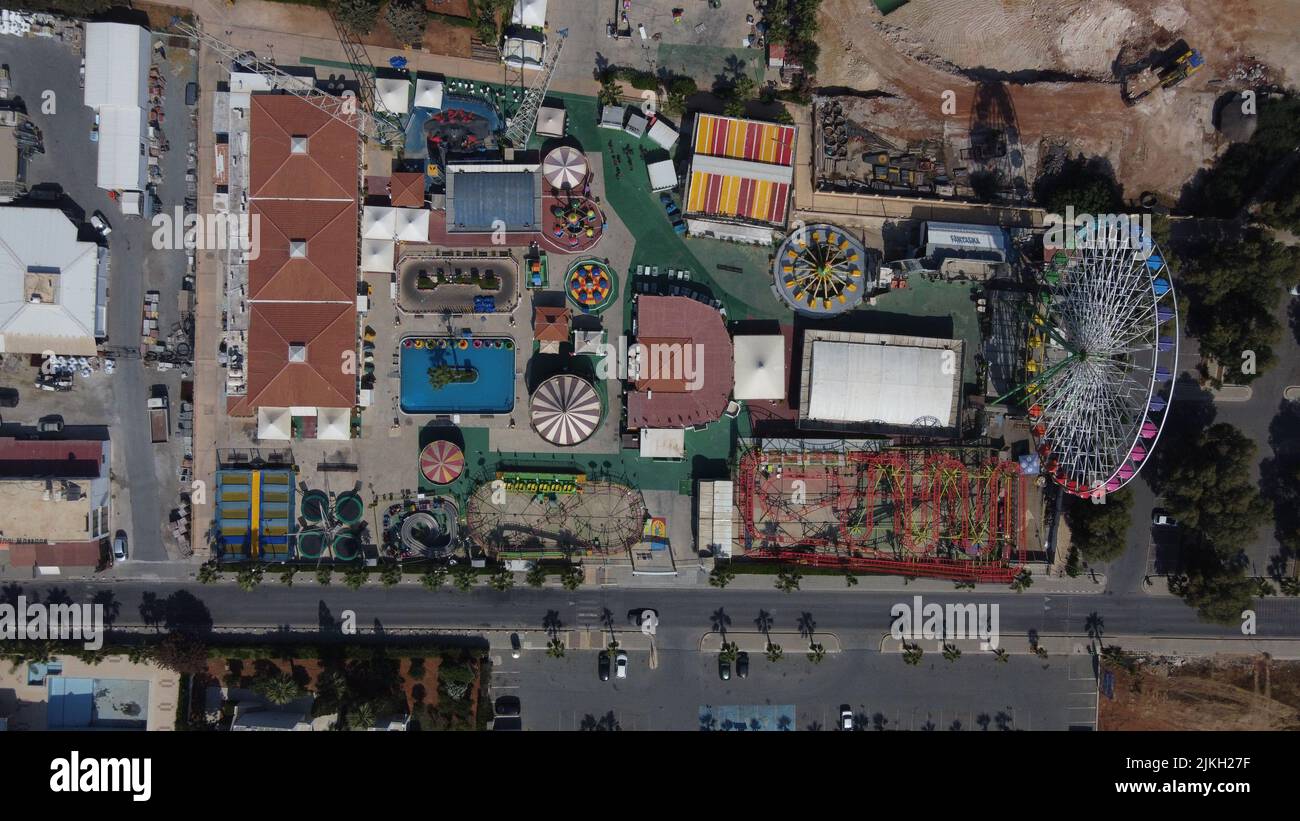 Aerial view ayia napa hi-res stock photography and images - Alamy