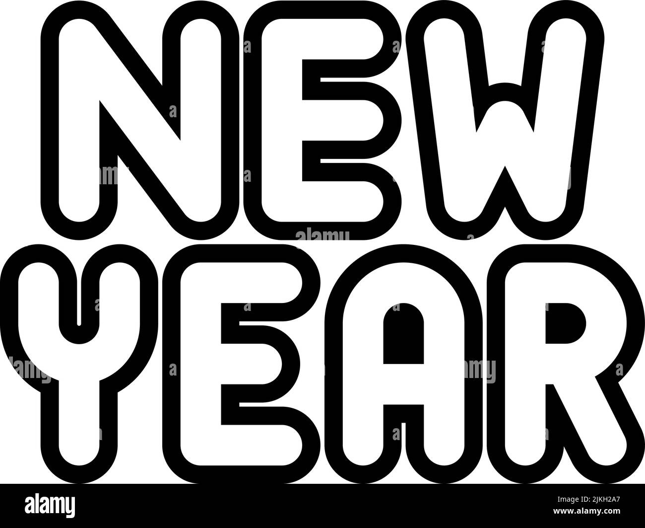 2019 new year glasses Stock Vector Images - Alamy