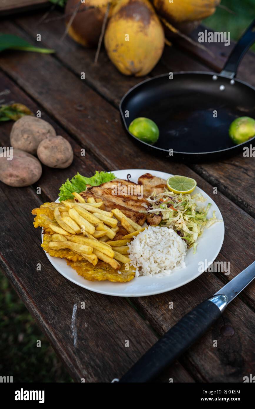 Fries rice hi-res stock photography and images - Alamy