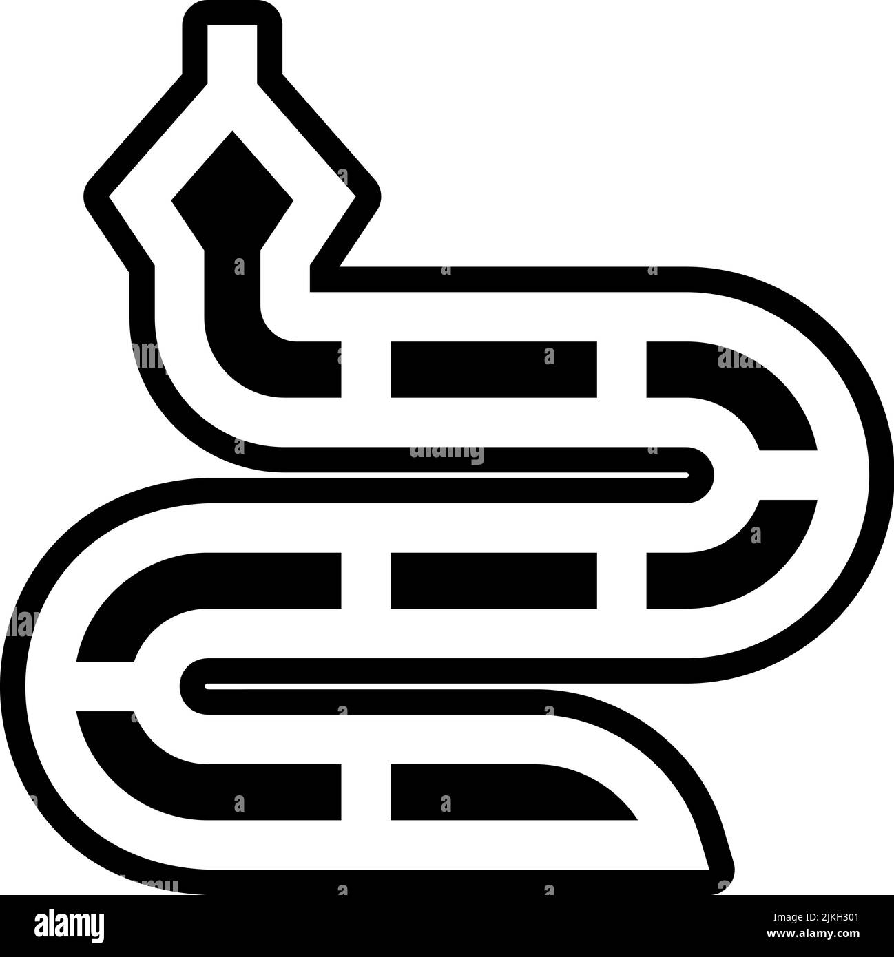 Camouflage cobra snake Stock Vector Images - Alamy