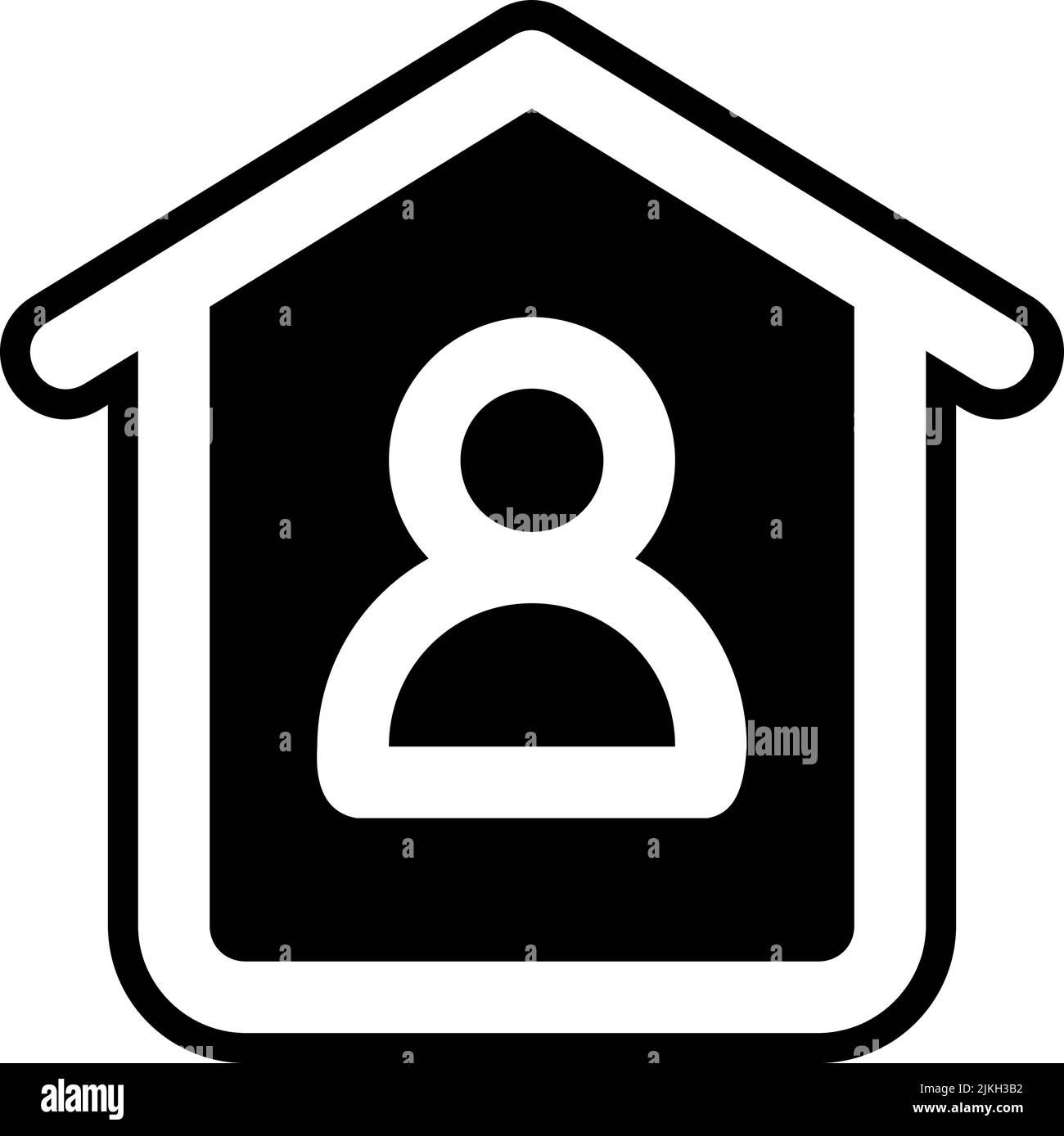 isolation icon black vector illustration Stock Vector Image & Art - Alamy
