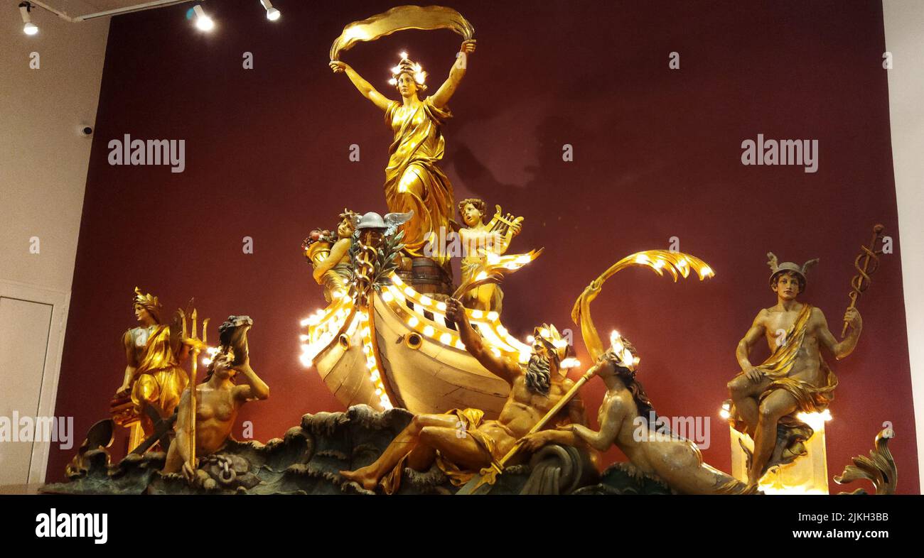 The Mythological figures collection in the Gafesjian Art Center in ...