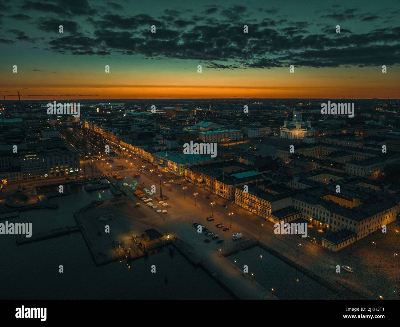 Esplanade park helsinki aerial hi-res stock photography and images - Alamy