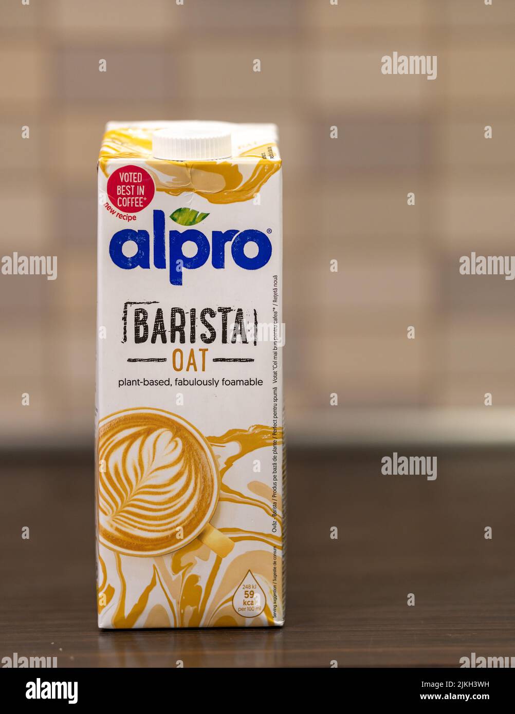 Oat milk barista hi-res stock photography and images - Alamy