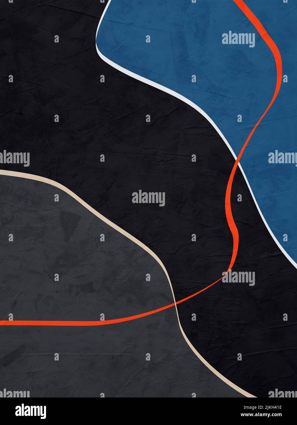 An artistic pattern in dark colors - great for interior and graphic ...