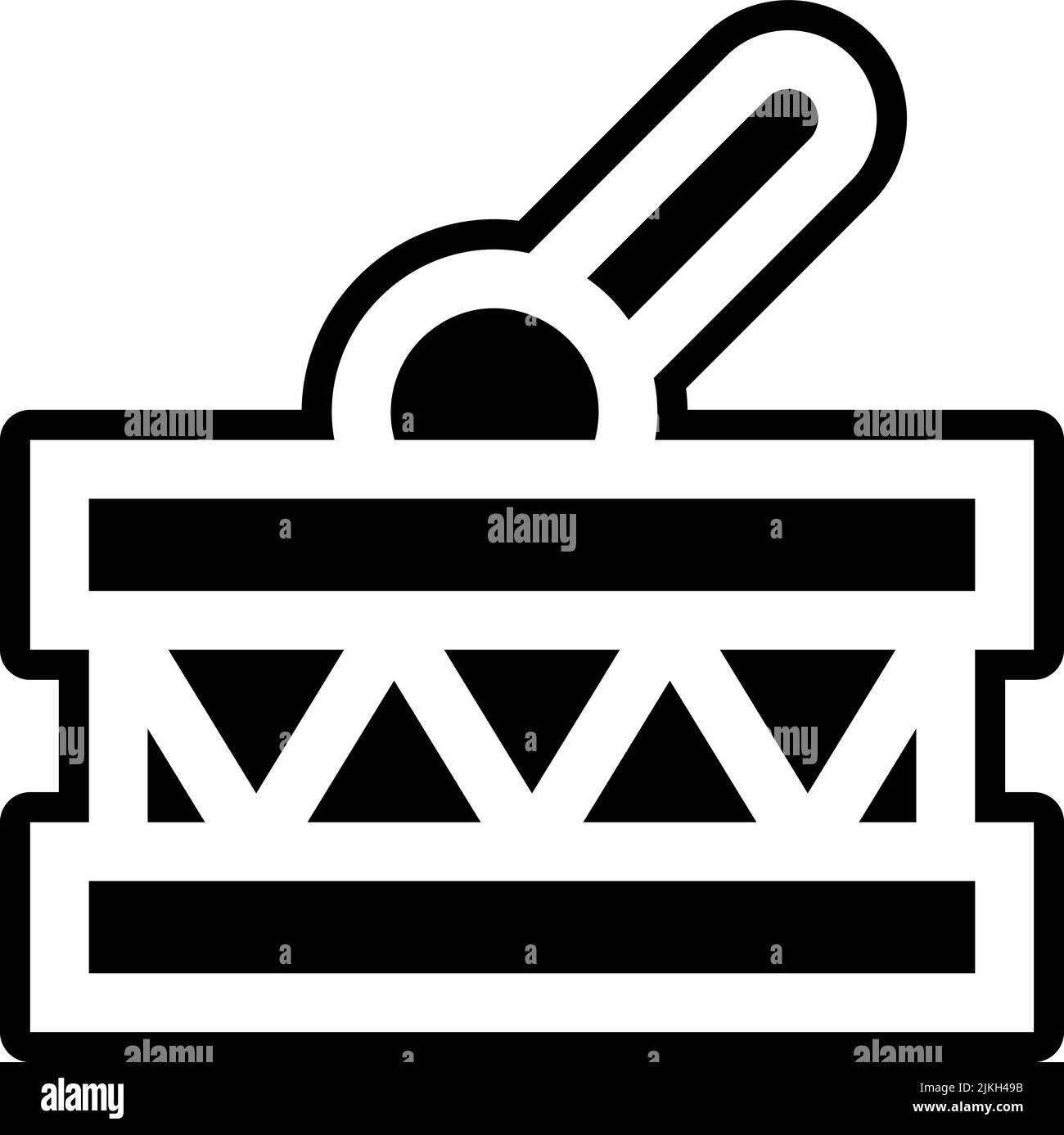 tinya icon black vector illustration Stock Vector Image & Art - Alamy