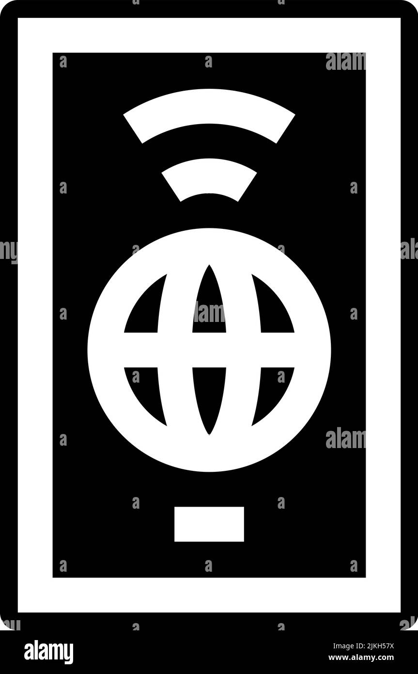 connection icon black vector illustration Stock Vector Image & Art - Alamy
