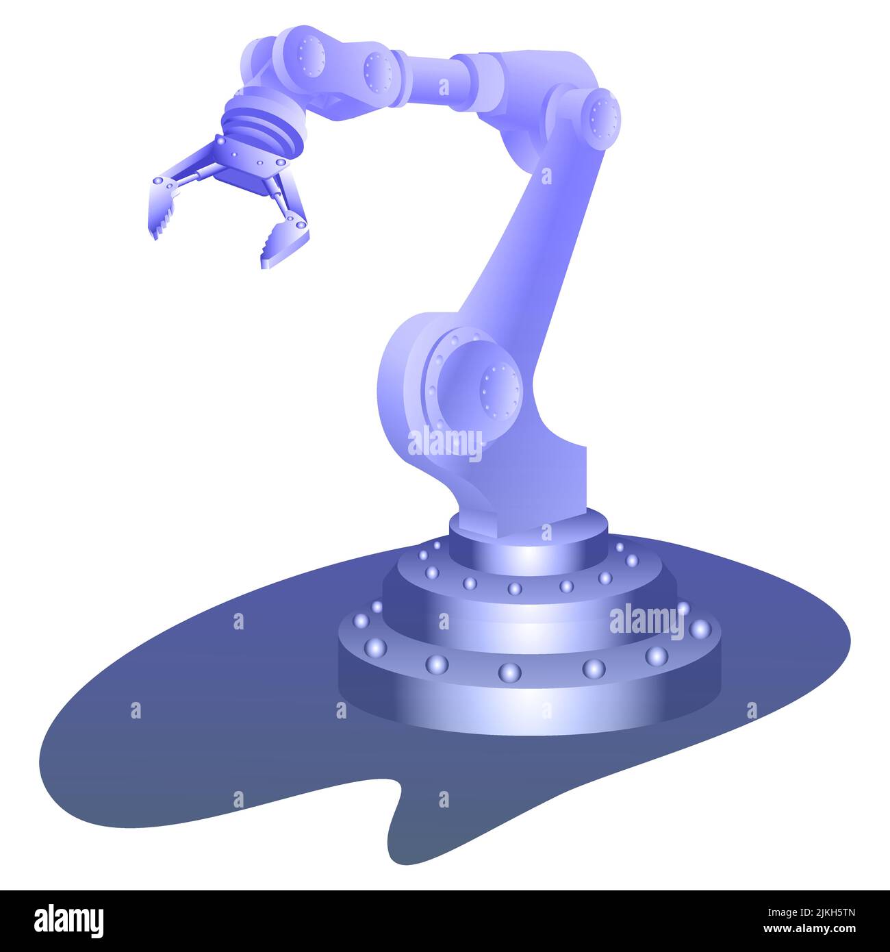 Hydraulic gripper Stock Vector Images - Alamy