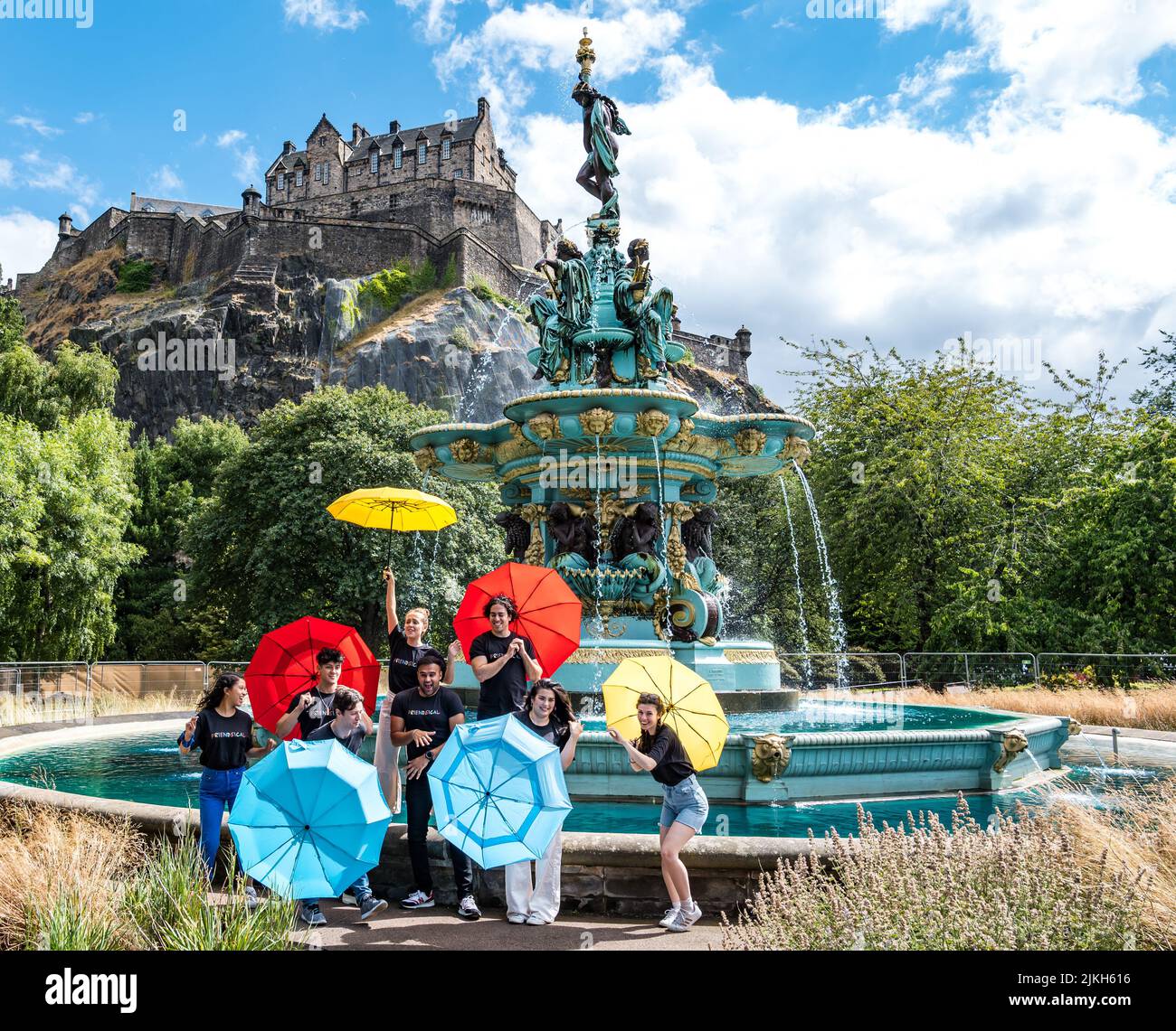 Friends tv series opening credits hi-res stock photography and images ...