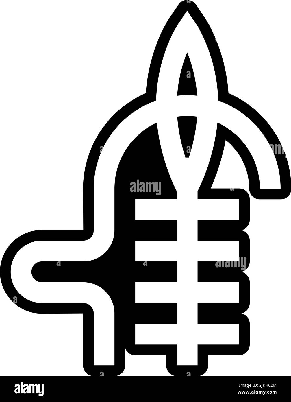 suture icon black vector illustration Stock Vector Image & Art - Alamy