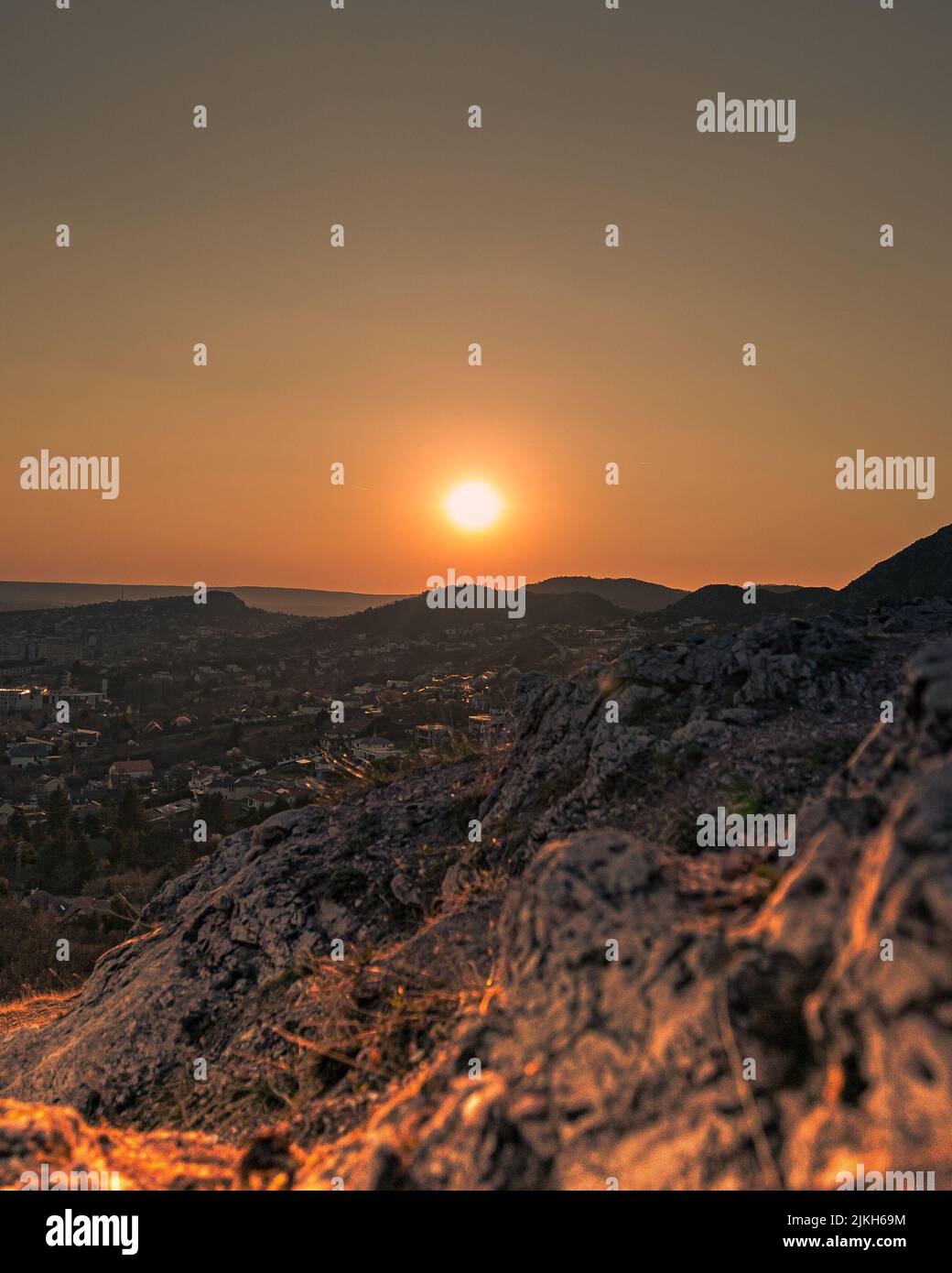 Sunset and textures at Kohegy, Budaors, Hungary. Easy to take stunning ...