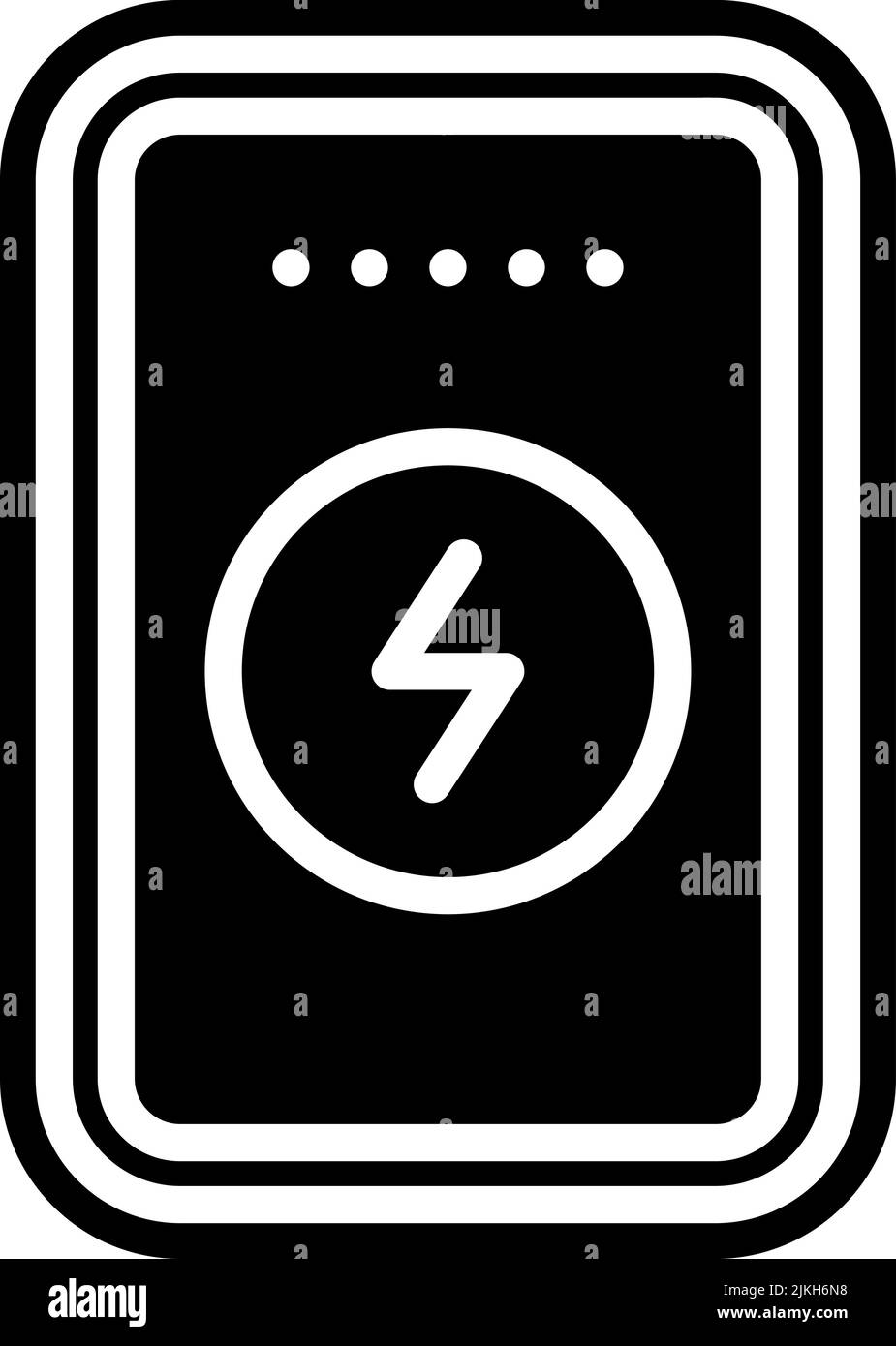 White portable power bank Black and White Stock Photos & Images - Alamy