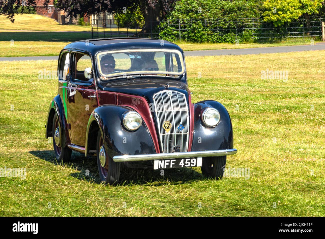 classic vintage car Morris 8 Series E Saloon NFF 459 1939 Stock Photo ...