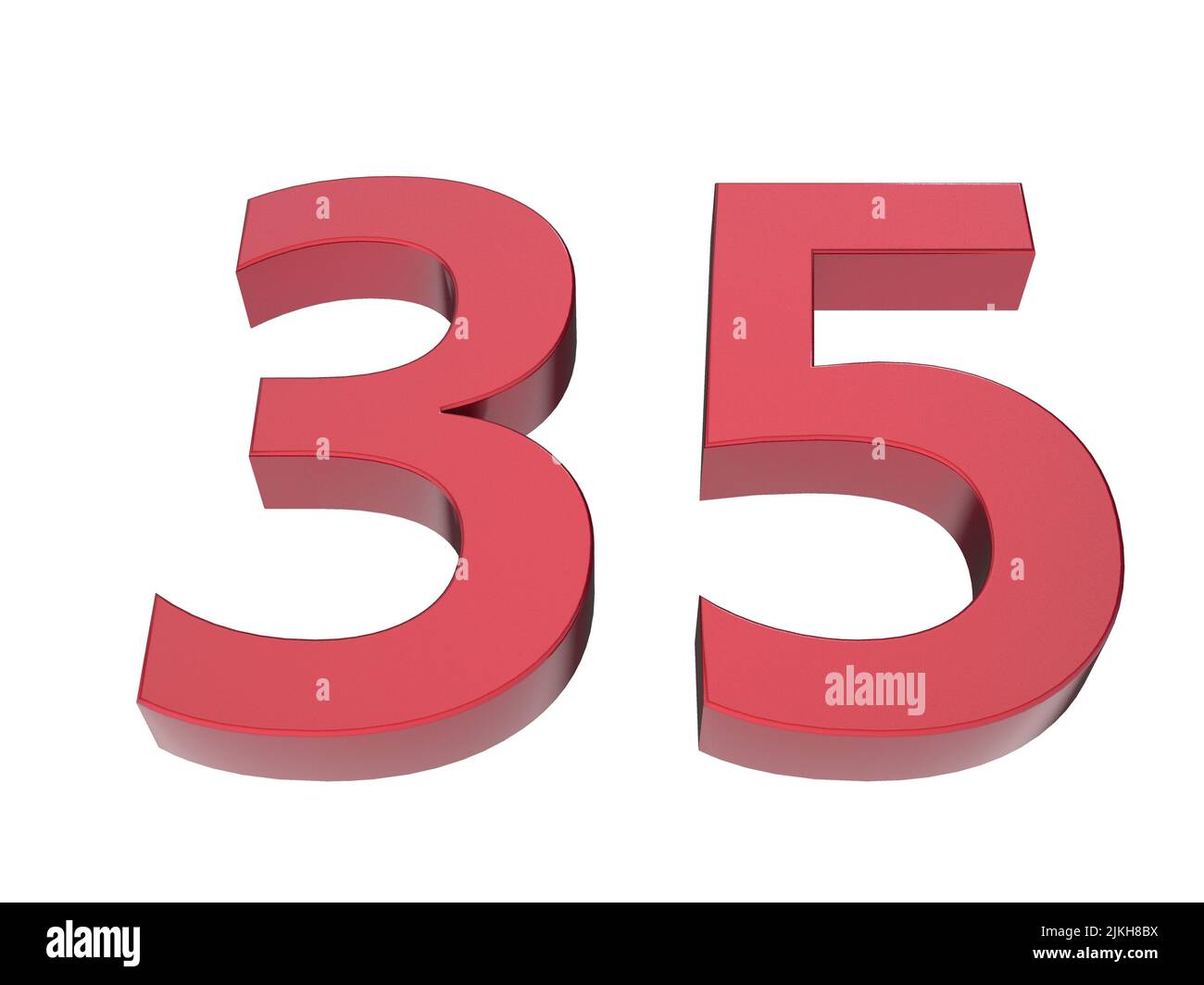 3d number 35 gold Cut Out Stock Images & Pictures - Alamy