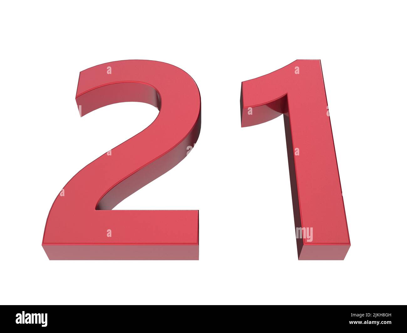 3d number 21 gold Cut Out Stock Images & Pictures - Alamy