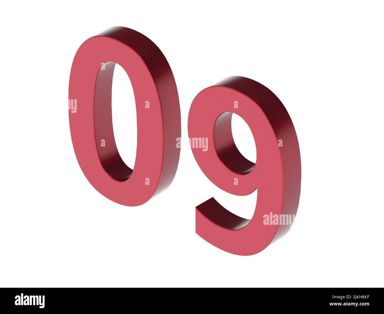 3d number isolated texture render background illustration Stock Photo ...