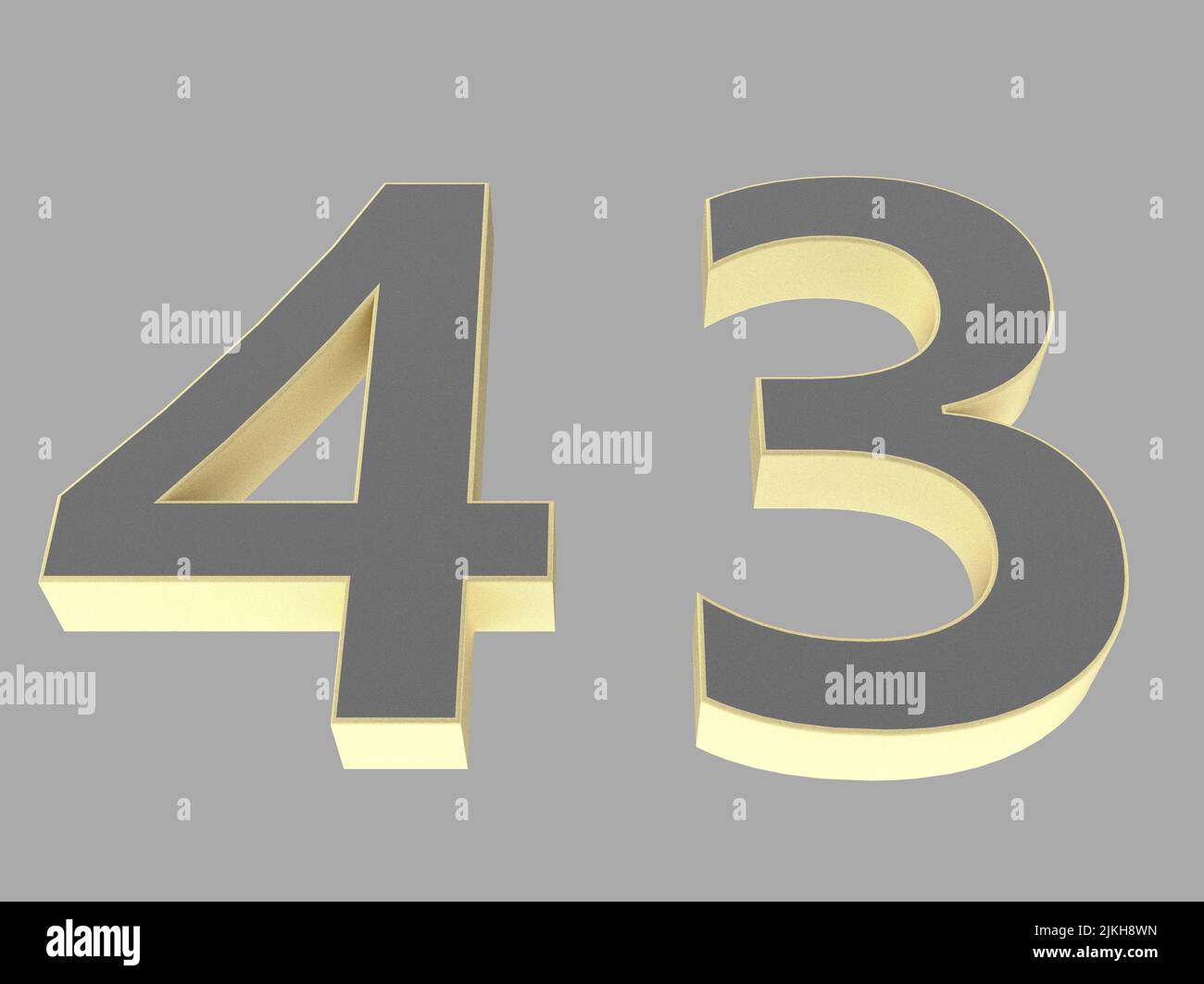 3d number isolated texture render background illustration Stock Photo ...