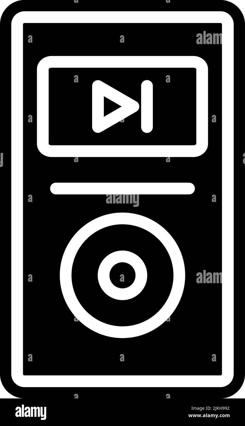 Computer music player list Stock Vector Images - Alamy