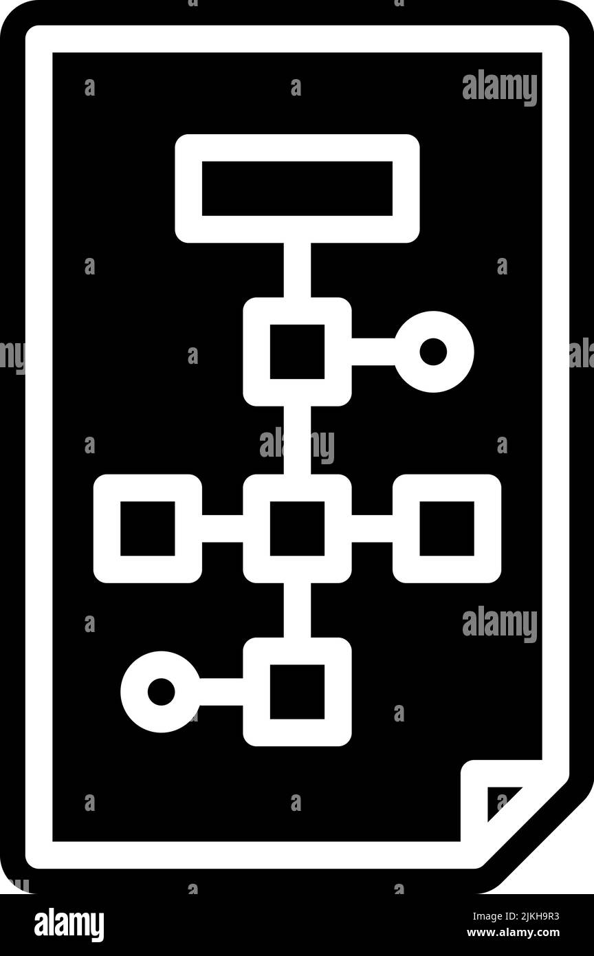 plans icon black vector illustration Stock Vector Image & Art - Alamy