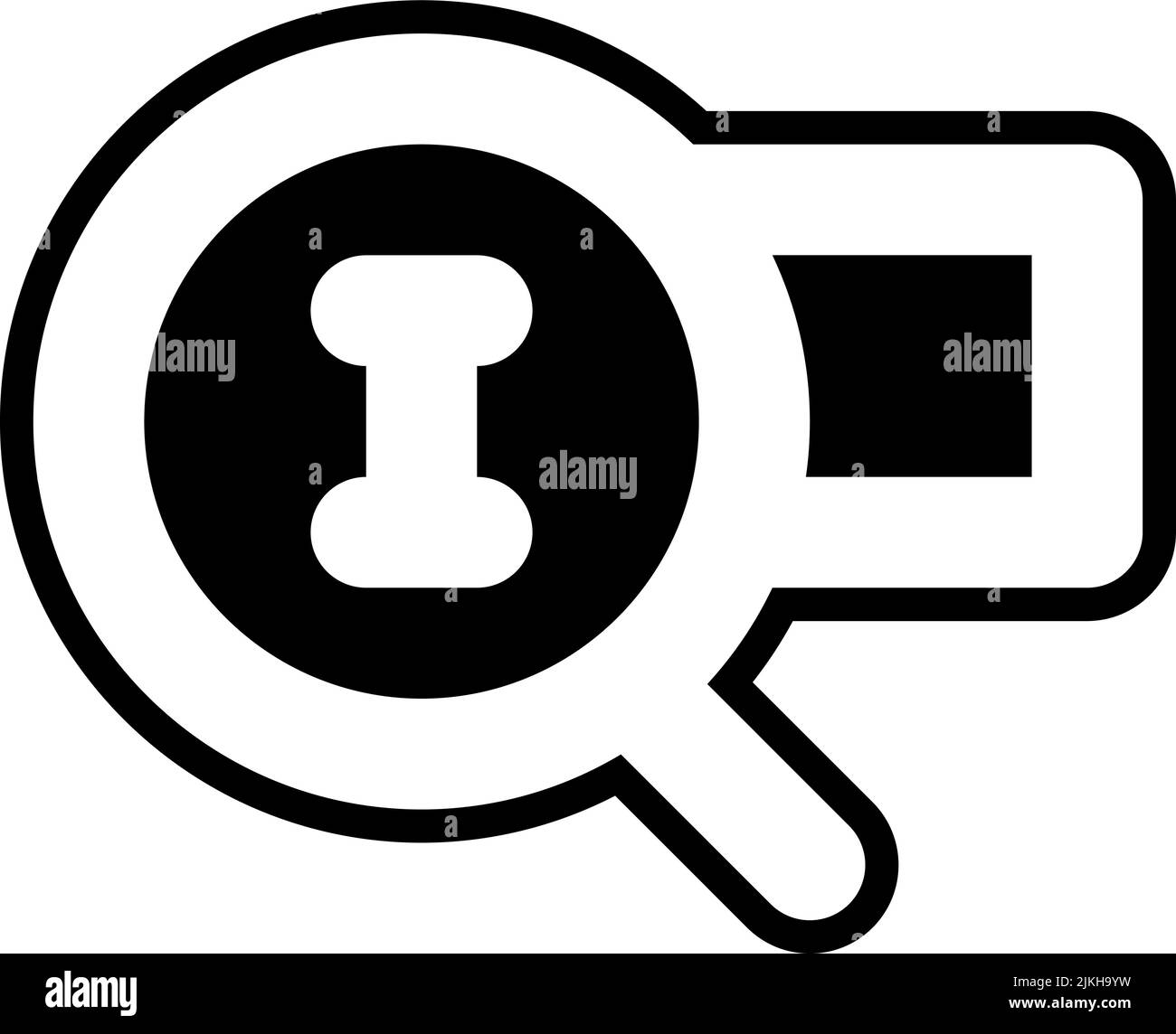 keyword icon black vector illustration Stock Vector Image & Art - Alamy